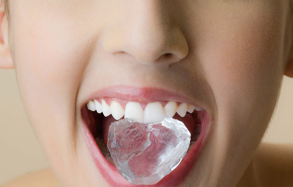 Is Chewing Ice Bad For Your Teeth? | DentalPlans.com